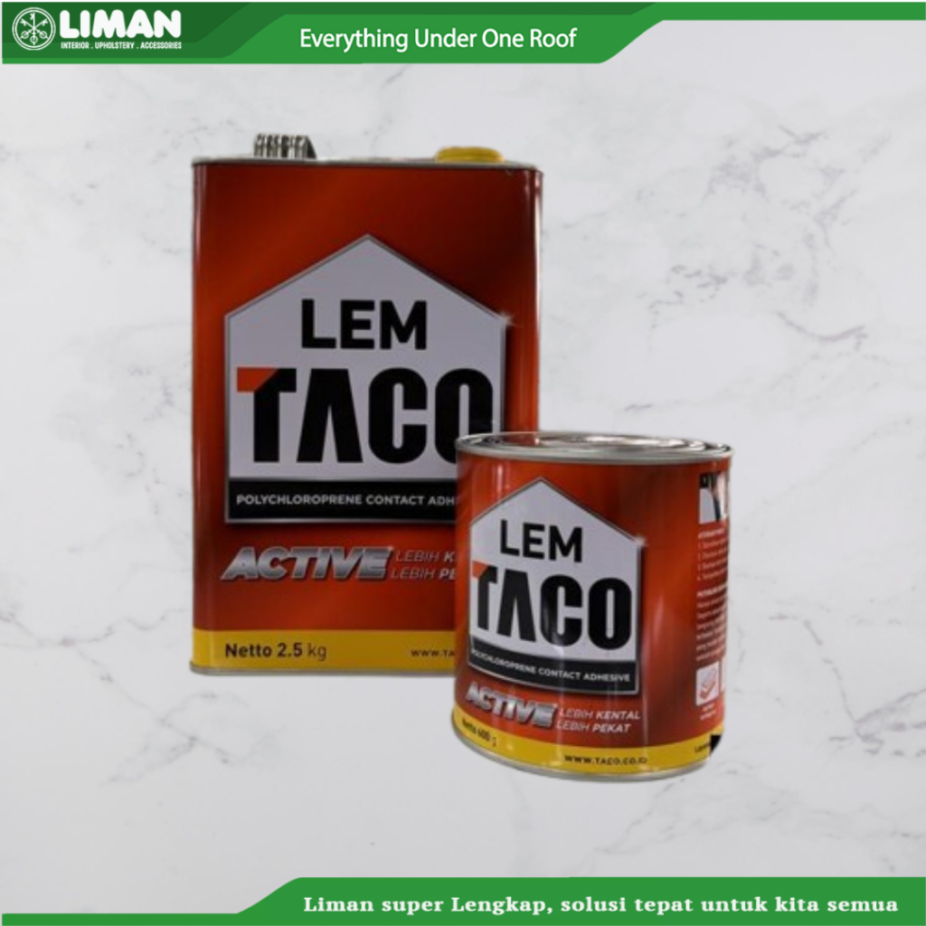 Jual Lem Taco Active/ Bondplus 600GR & 2,5KG | Shopee Indonesia
