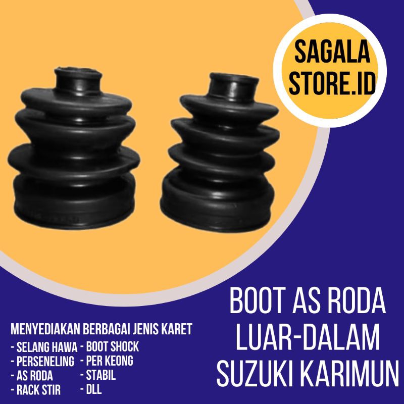 Jual Karet Boot As Roda CV Joint Luar - Dalam Suzuki Karimun Kotak | Shopee Indonesia