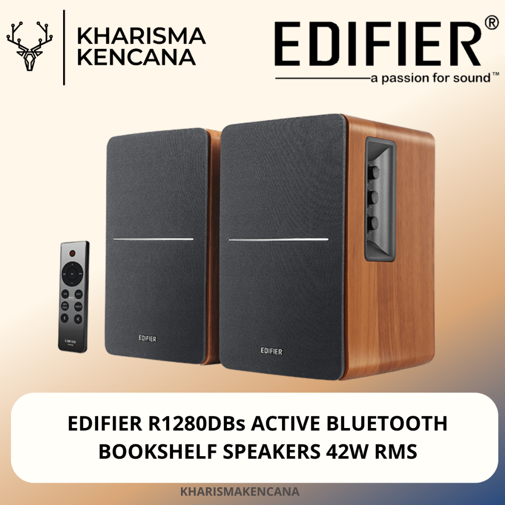 Jual EDIFIER R1280DBs ACTIVE BLUETOOTH BOOKSHELF SPEAKERS 42W RMS | Shopee Indonesia
