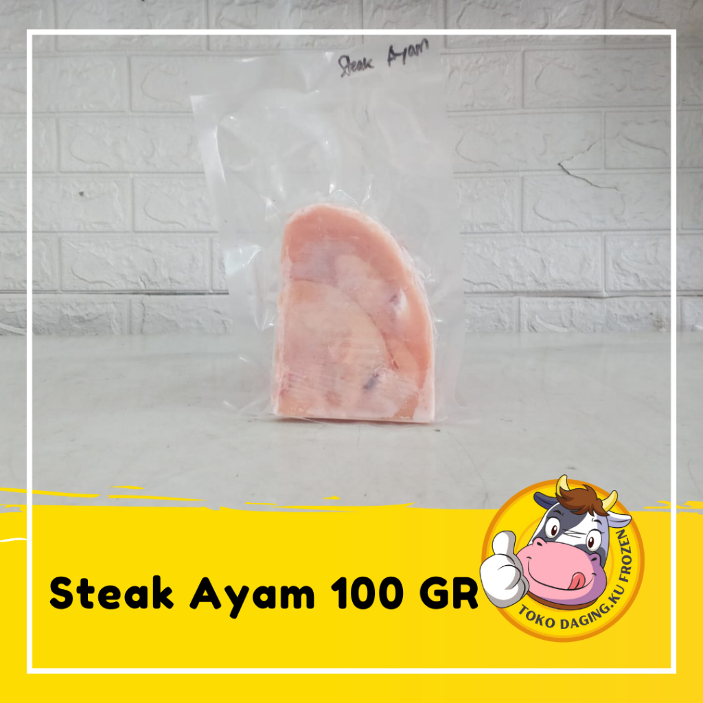 Jual DAGING.KU STEAK AYAM 100GR HALAL & HIGENIS FROZEN FOOD | Shopee ...