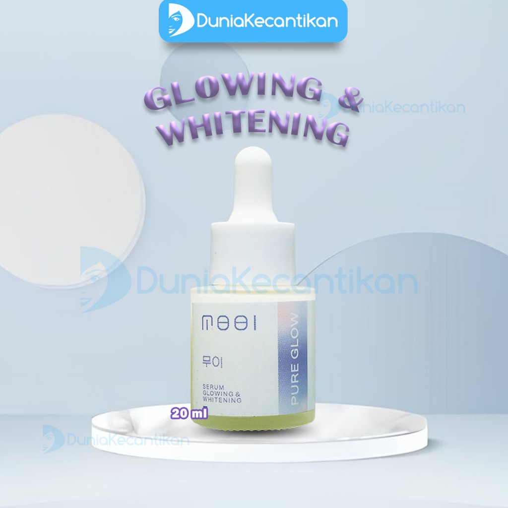 Jual Mooi Skincare Pure Glow Whitening Serum Korea Mencerahkan Wajah ...