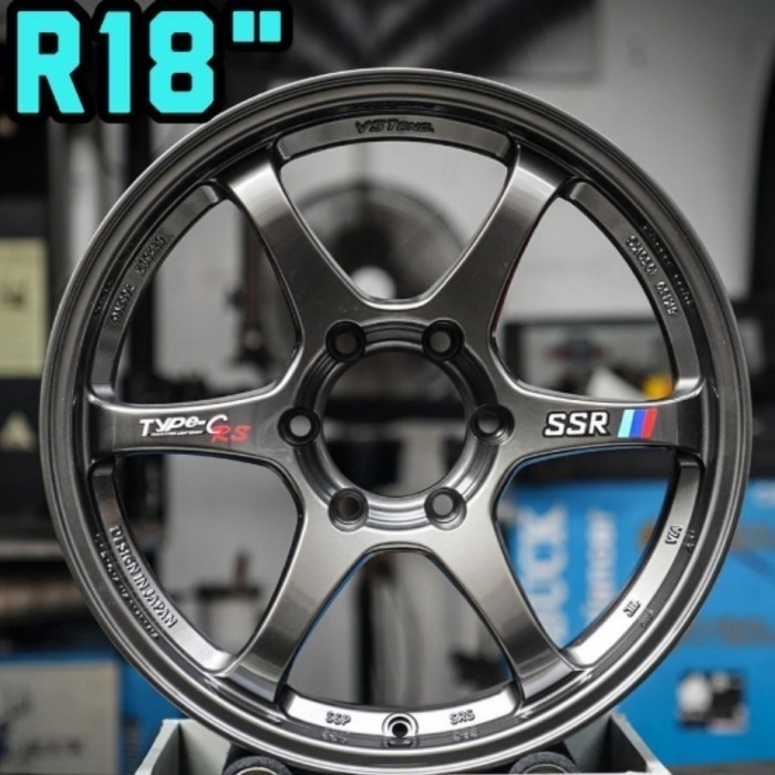 Jual velg R18 pajero Fortuner Hilux Triton Strad velg mobil racing 18 ...