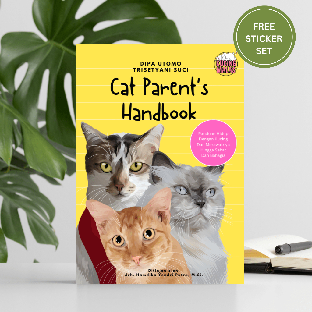 Jual Cat Parent's Handbook Buku Panduan Merawat Kucing | Shopee Indonesia