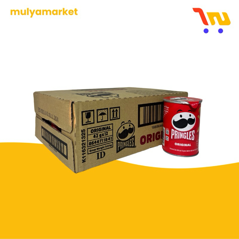 Jual Pirngles / Keripik Kentang Dus isi 12 Kaleng | Shopee Indonesia