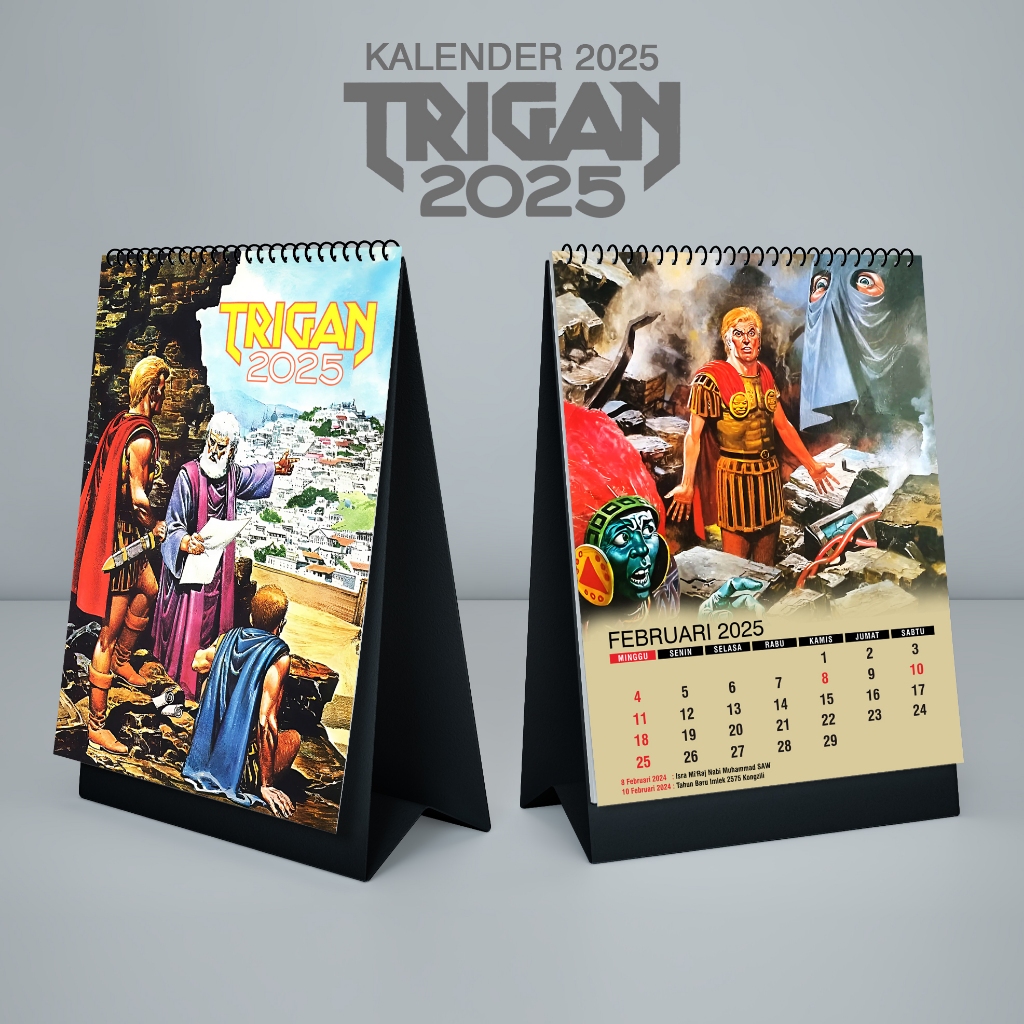 Jual Kalender meja 2025 Trigan (preorder) | Shopee Indonesia