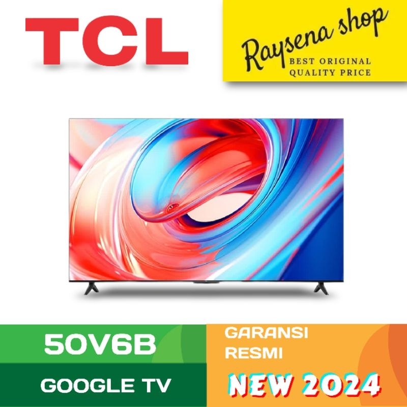Jual TCL 50A28 4K GOOGLE TV 2023 Series 50 Inch 50V6b seri terbaru 2024 ...