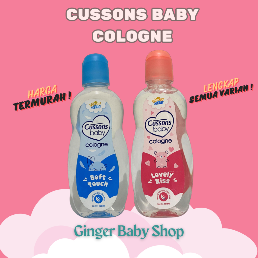 Jual Cussons Baby Cologne 100 ml All Variant Lengkap Parfum Badan Bayi ...