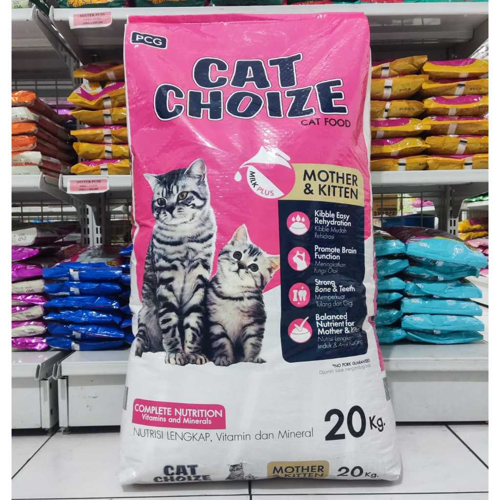 Jual Cat Choize Mother & Kitten 20 kg | Makanan Kucing Mother & Kitten ...