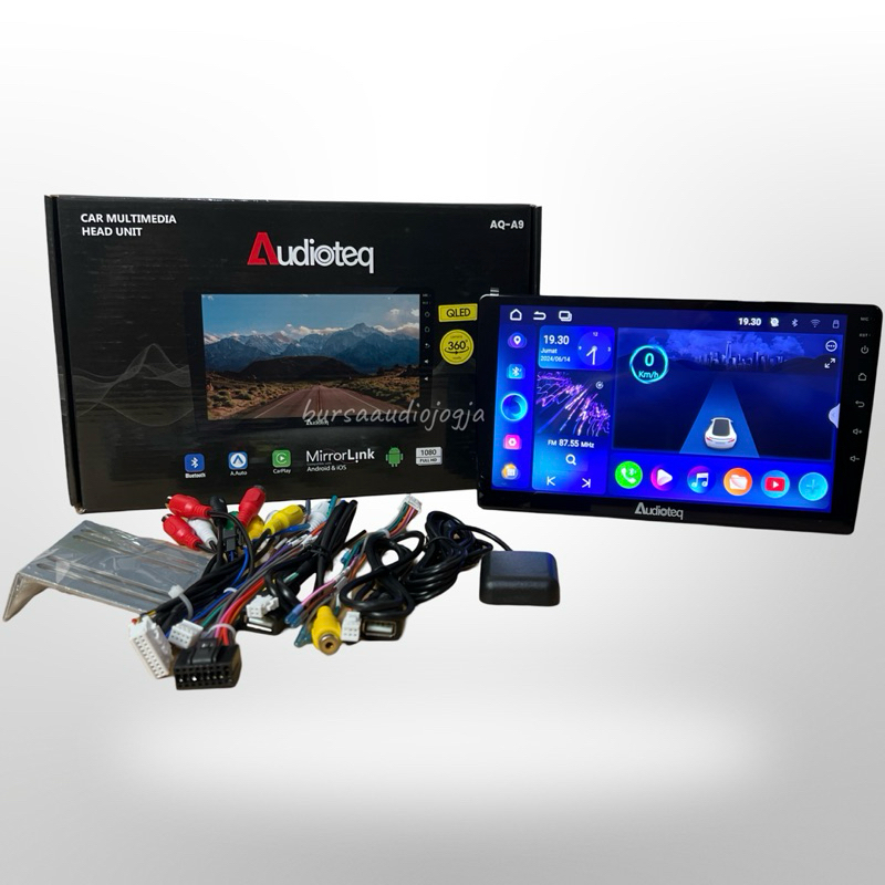 Jual Head unit Android 9 Inch dan 10 inch Audioteq RAM 4/64 With ...