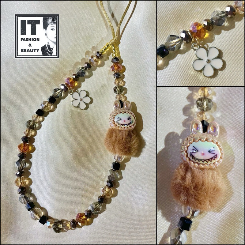 Jual Crystal Phone Strap Labubu | Shopee Indonesia