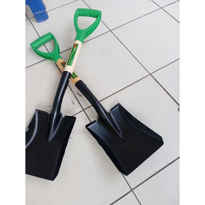 Jual Sekop Pasir Besar Lancip Persegi Skup Besi Skop Taman Kebun Shovel ...