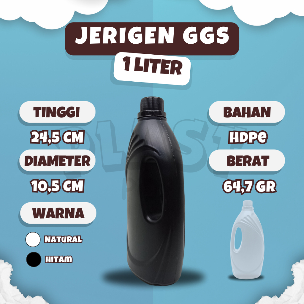 Jual Botol Gagang Samping 1 Liter | Shopee Indonesia