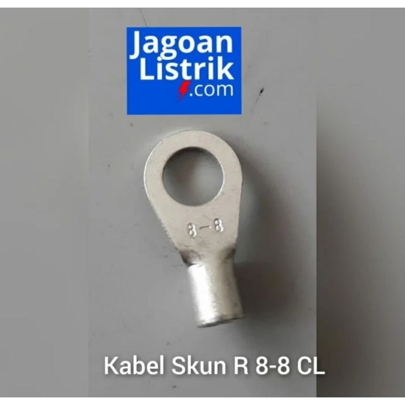 Jual Skun Ring 8 - 8 Skun Kabel R 8-8 CL Skun Ring Bulat Bundar Polos R ...