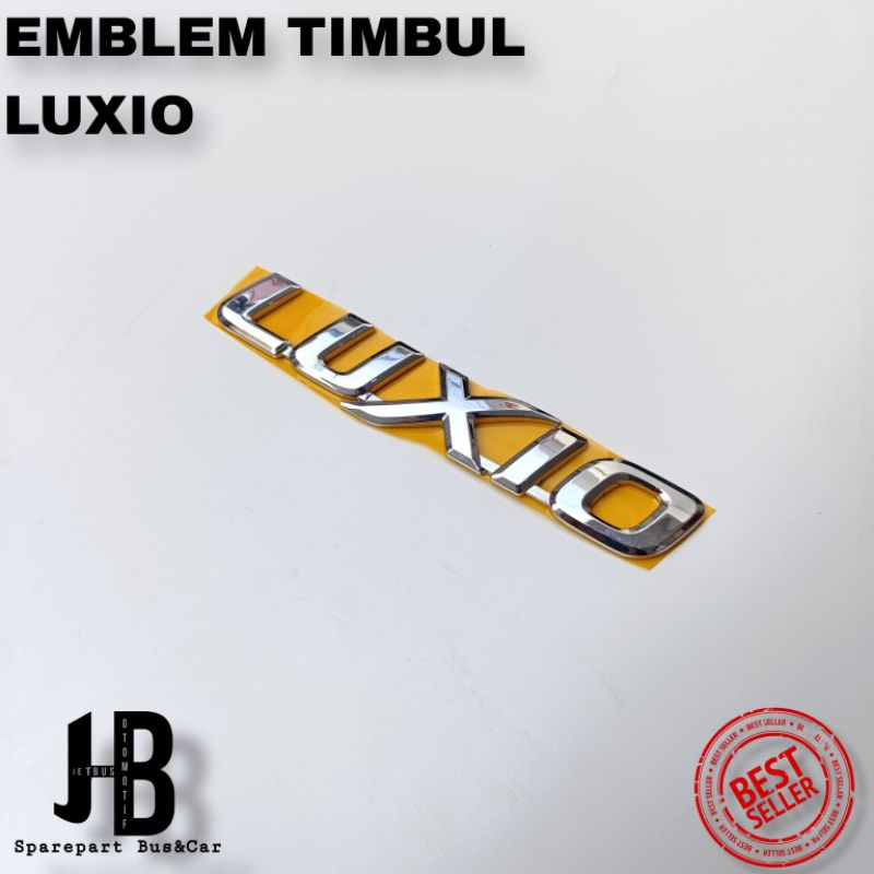Jual Logo Emblem Tulisan Luxio Original | Shopee Indonesia