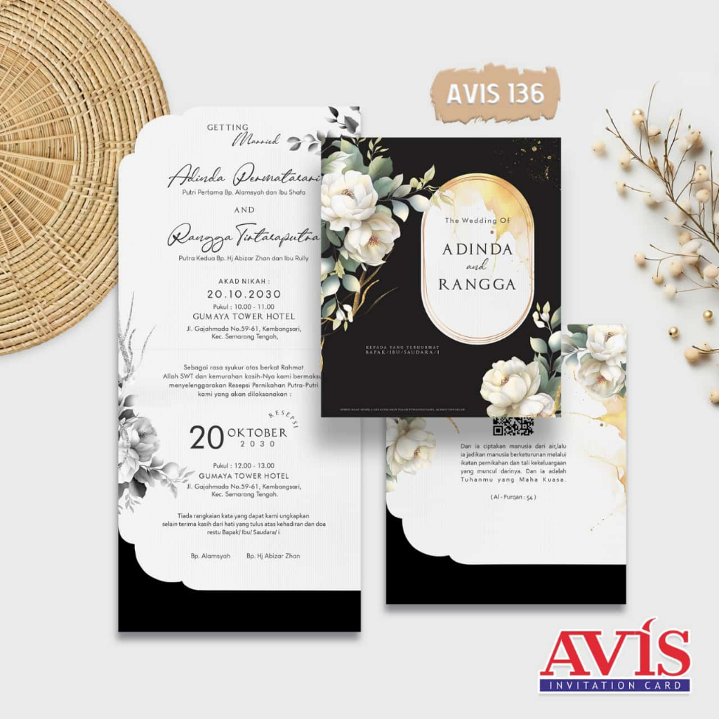 Jual Avis 136 Blanko Undangan | Undangan Murah | Blangko Undangan ...
