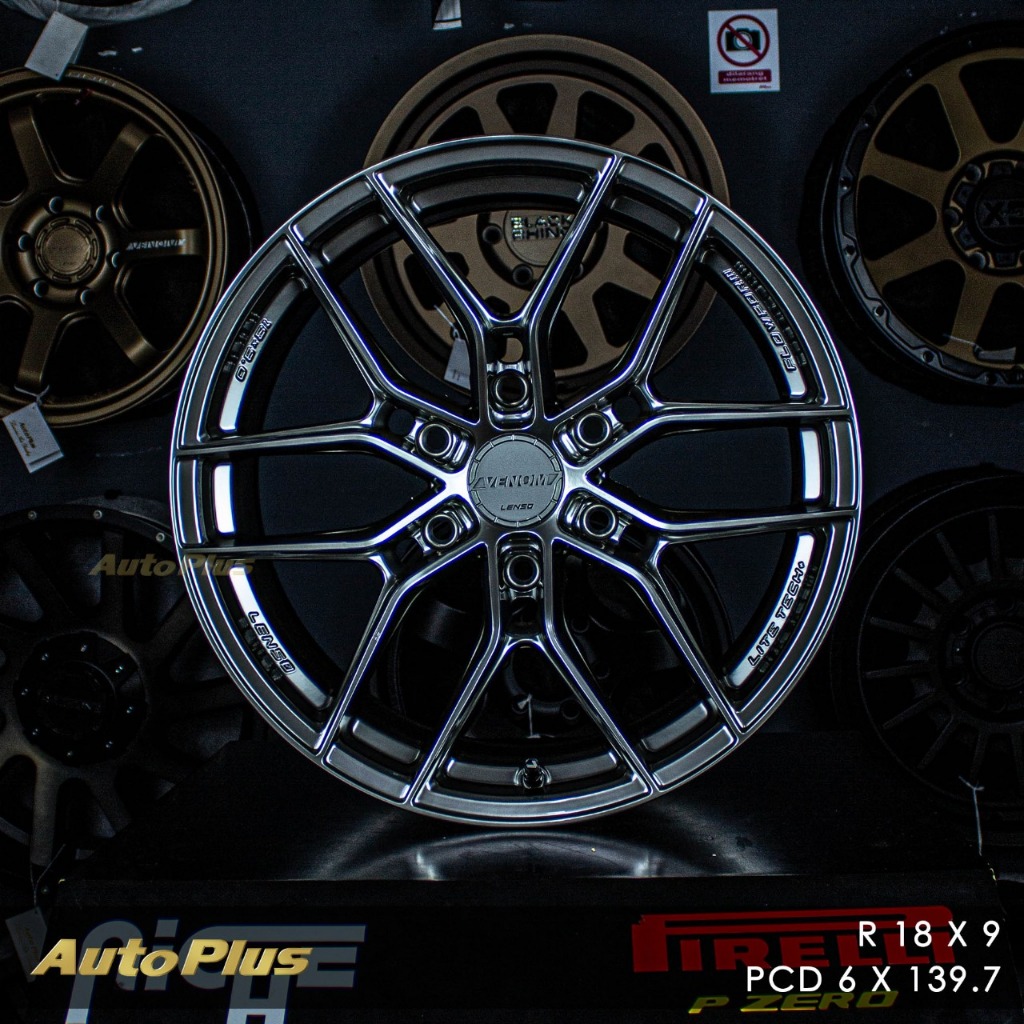 Jual VELG LENSO VT3 RING 18 PCD 6x139,7 Hyperblack | Shopee Indonesia