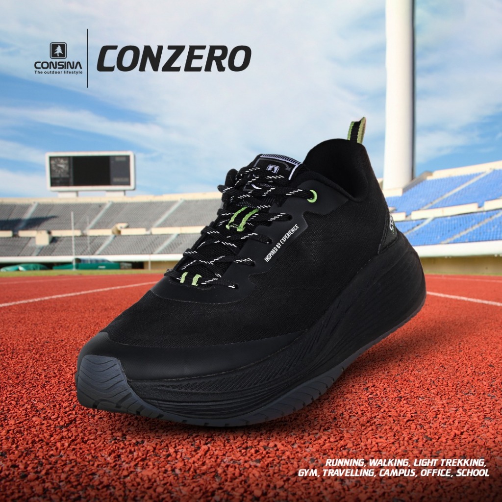 Jual Consina Conzero Sepatu Olahraga Lari Running Trail Outdoor School ...