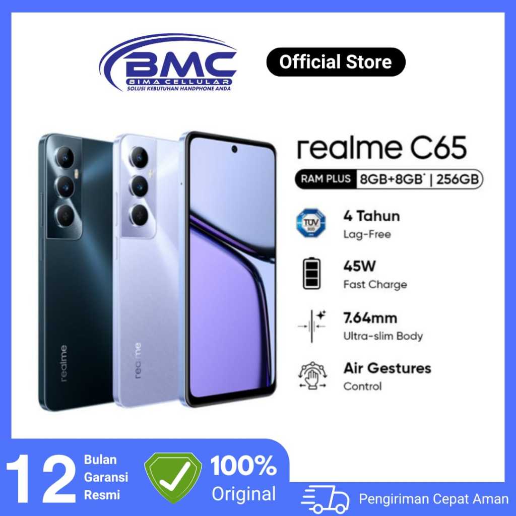 Jual Realme C65 Garansi Resmi | Shopee Indonesia