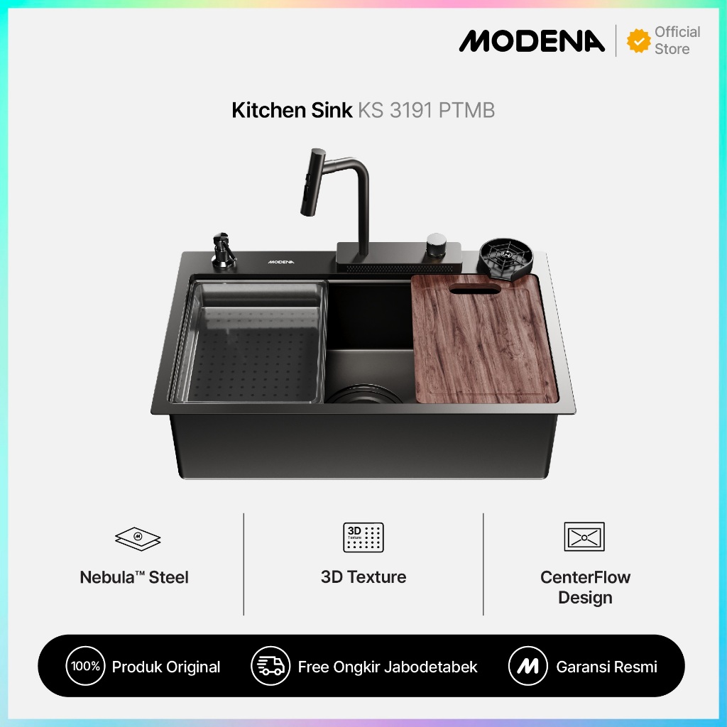 Jual MODENA Kitchen Sink - KS 3191 PTMB | Shopee Indonesia