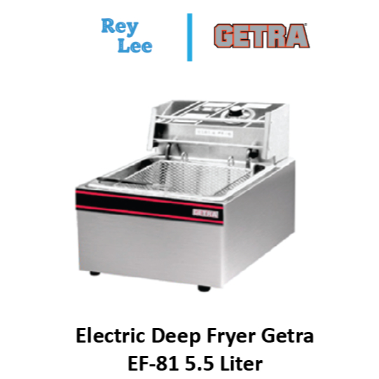 Jual Electric Deep Fryer Getra EF-81 5.5 Liter | Shopee Indonesia