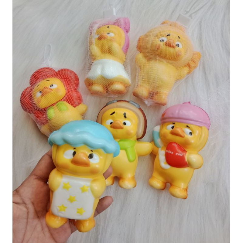 Jual Mainan anak squishy Upset duck bebek cemberut lucu viral | Shopee ...