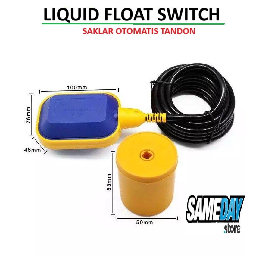 Jual Water Float Switch Saklar Pelampung Air Sensor Pompa Celup Radar ...