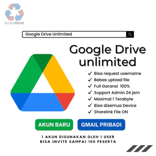 Jual google drive unlimited storage Harga Terbaik & Termurah April 2025 ...