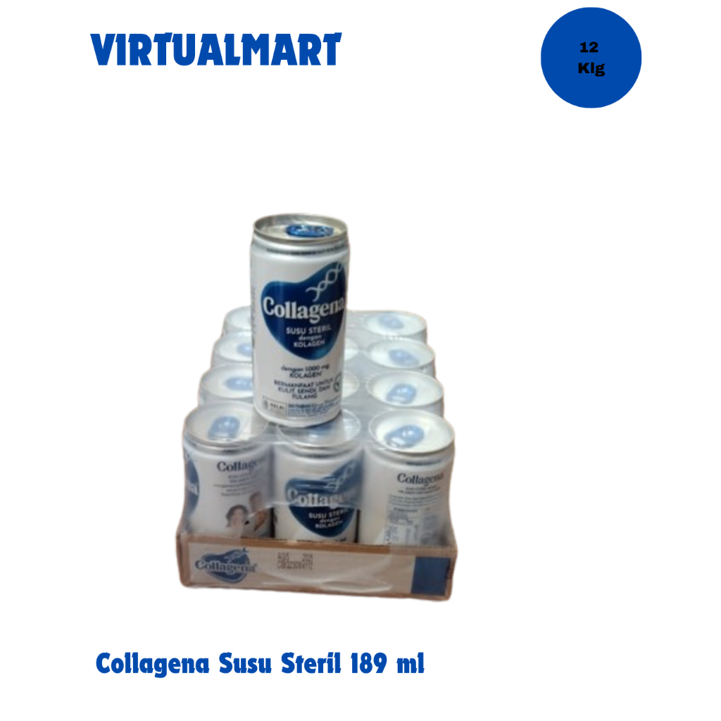 Jual Collagena Susu Steril 12 Can 189 ML | Shopee Indonesia