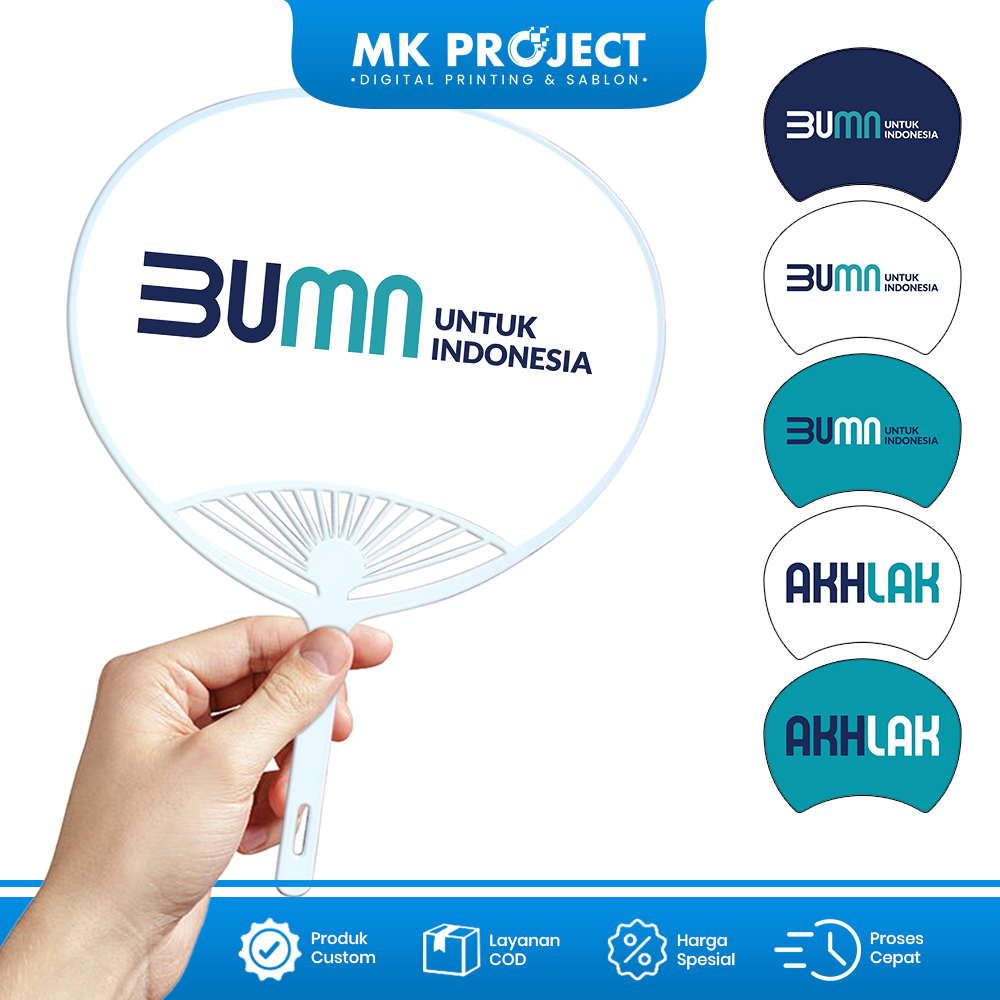 Jual KIPAS CUSTOM BUMN INDONESIA 2 SISI TANPA MINIMAL ORDER - Souvenir ...