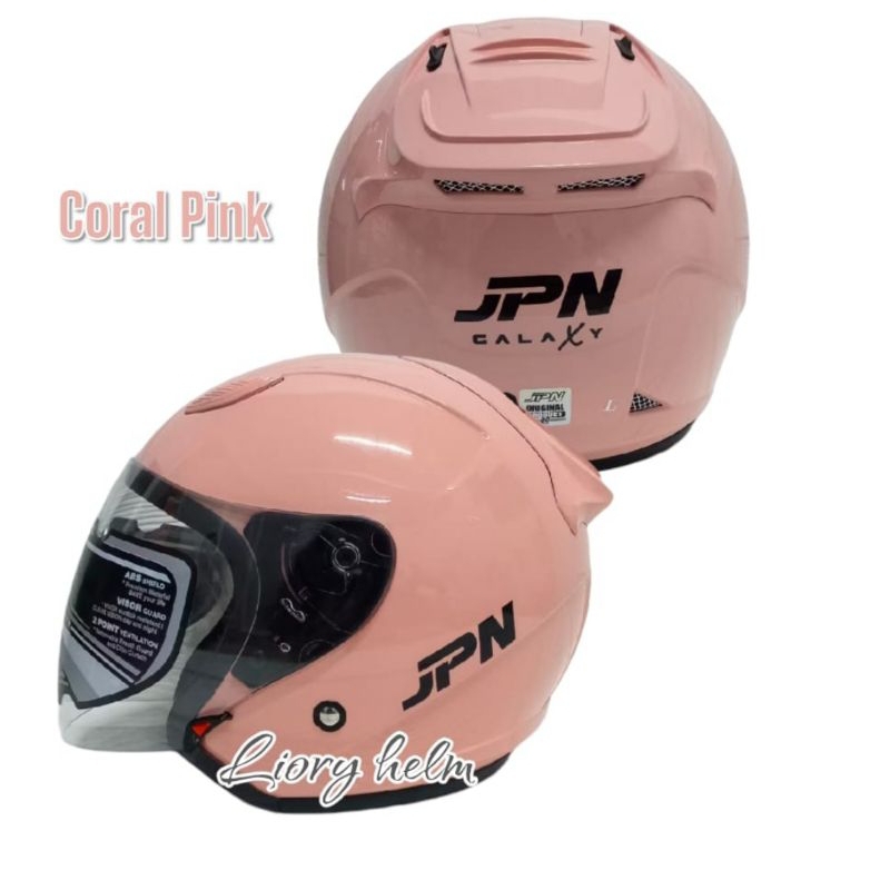 Jual HELM MOTOR JPN GALAXY ORIGINAL 100% HALFFACE HELM SEPEDA MOTOR ...