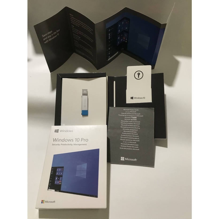 Jual Windows 10 Professional Retail key FPP Original Bergaransi ...