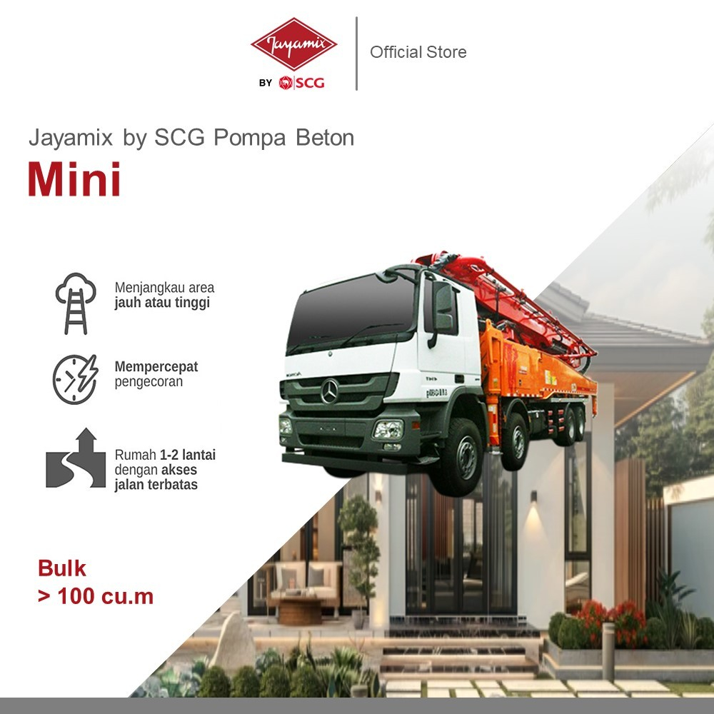 Jual Jayamix by SCG Pompa Beton Mini [Bulk] | Shopee Indonesia