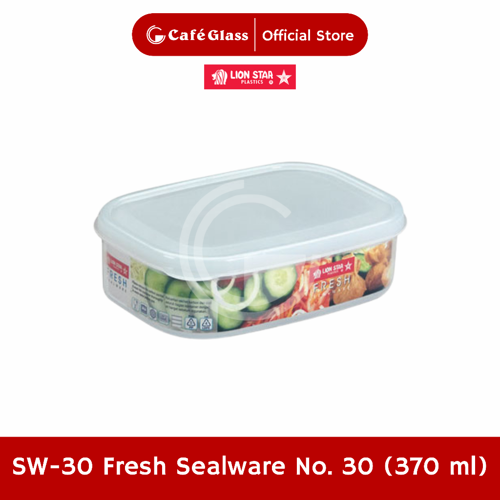 Jual Sealware sekat Lion Star SW-30 370ml / Lion star lunch box | Shopee Indonesia