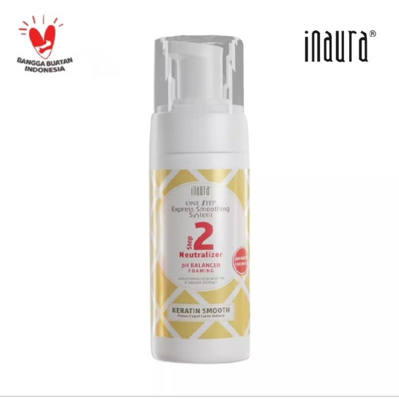 Jual inaura step 2 one step express smoothing system pH balancer ...