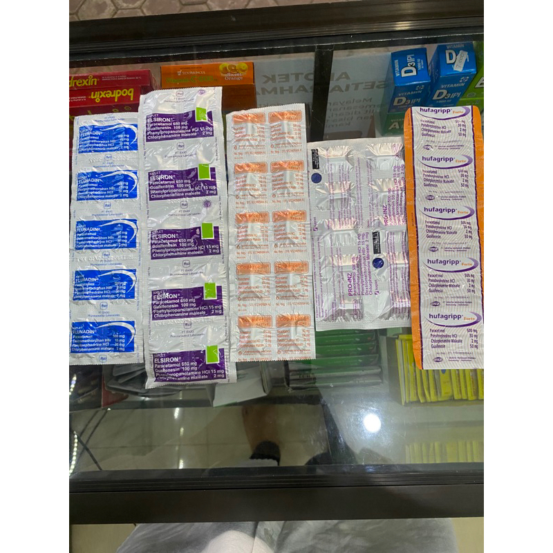 Jual Obat Batuk Flu Flunadin/ Elsiron/ Coparcetin/ Pro-inz/ hufagrip ...