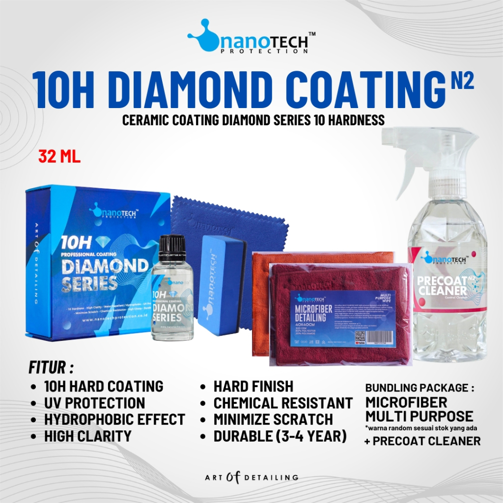 Jual NANO CERAMIC COATING 10H DIAMOND SERIES PAKET - nanoTACH ...