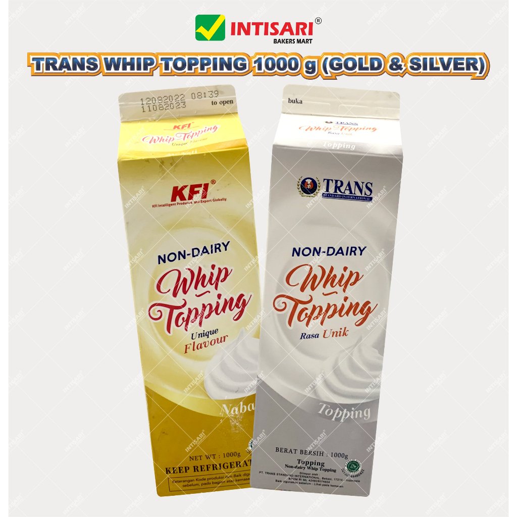 Jual TRANS NON-DAIRY WHIP TOPPING 1000 G | Shopee Indonesia