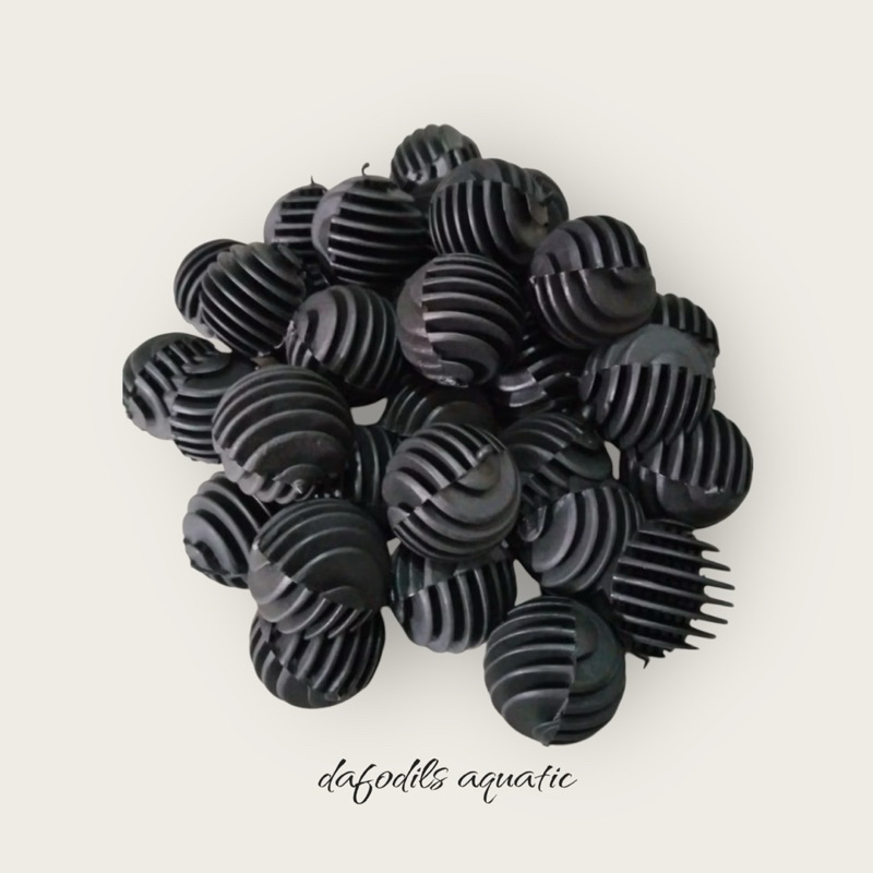 Jual Bioball Bio ball bulat media filter kolam aquarium isi 1000 pc ...