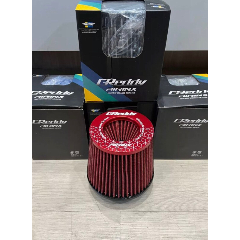 Jual Open Filter Greddy Airinx 3 inch RED BLUE GREEN CARBON BLACK ...