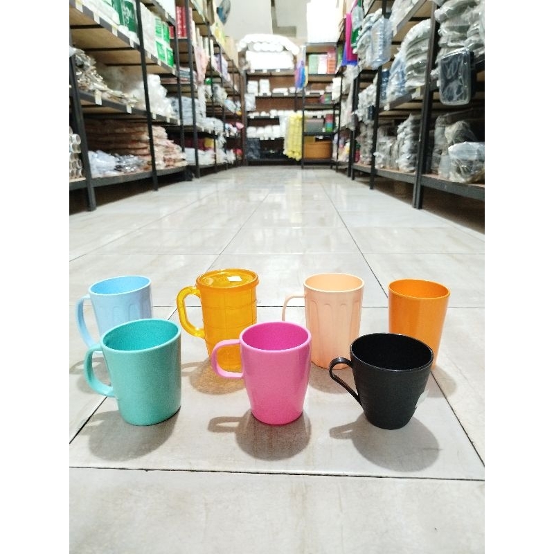 Jual Cangkir plastik warna warni cantik harga per pcs | Shopee Indonesia