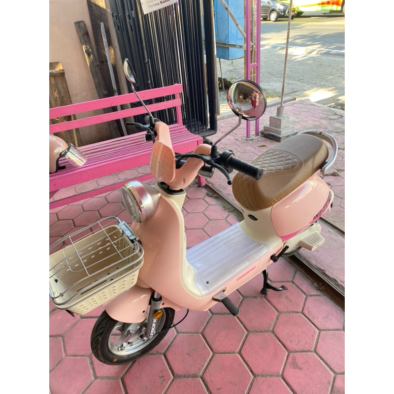 Jual Sepeda Listrik Selis Pasific Ventura Pro Flamingo Pink | Shopee ...