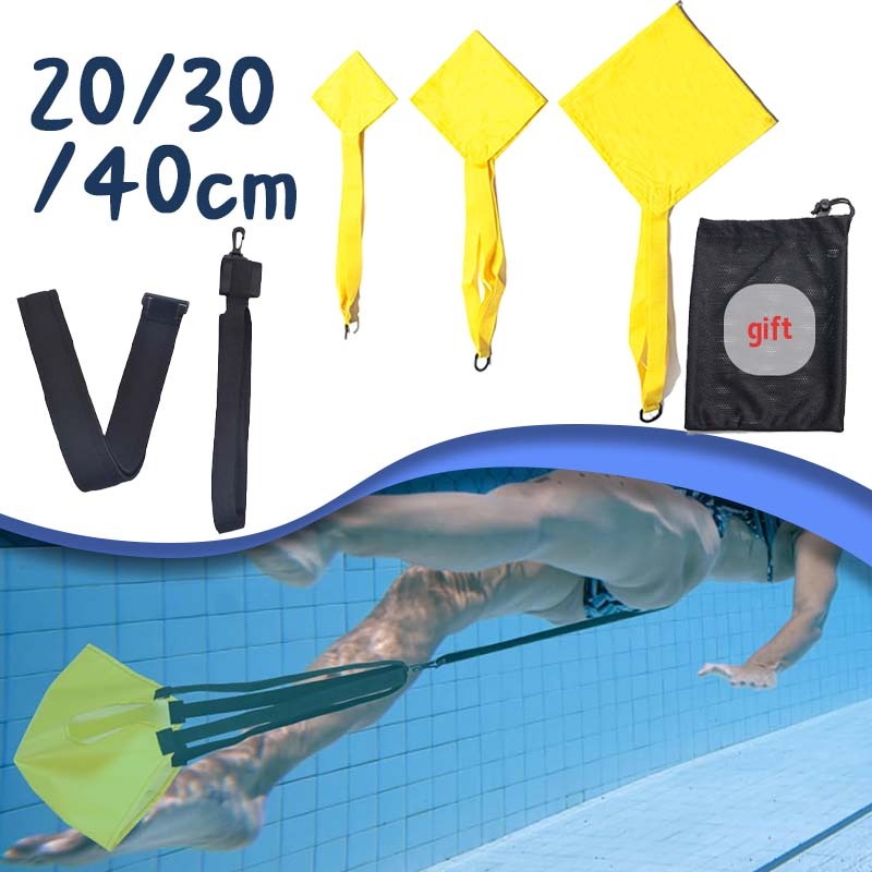 Jual 3pcs/Set Parasut Resistance Band Untuk Latihan Berenang Swimming ...