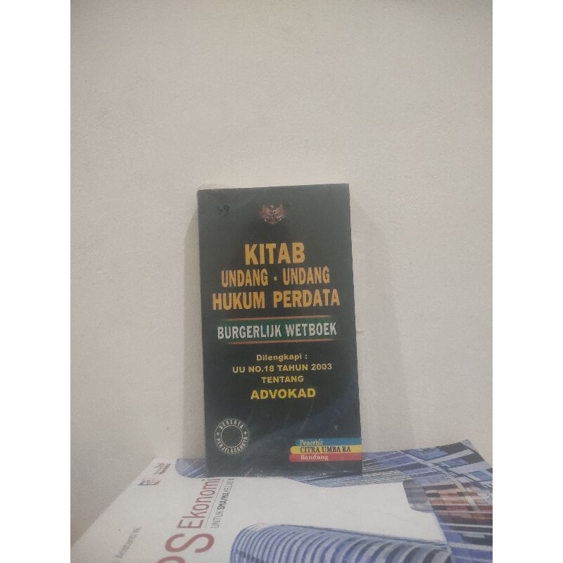 Jual KITAB UNDANG-UNDANG HUKUM PERDATA - CITRA UMBARA BW | Shopee Indonesia