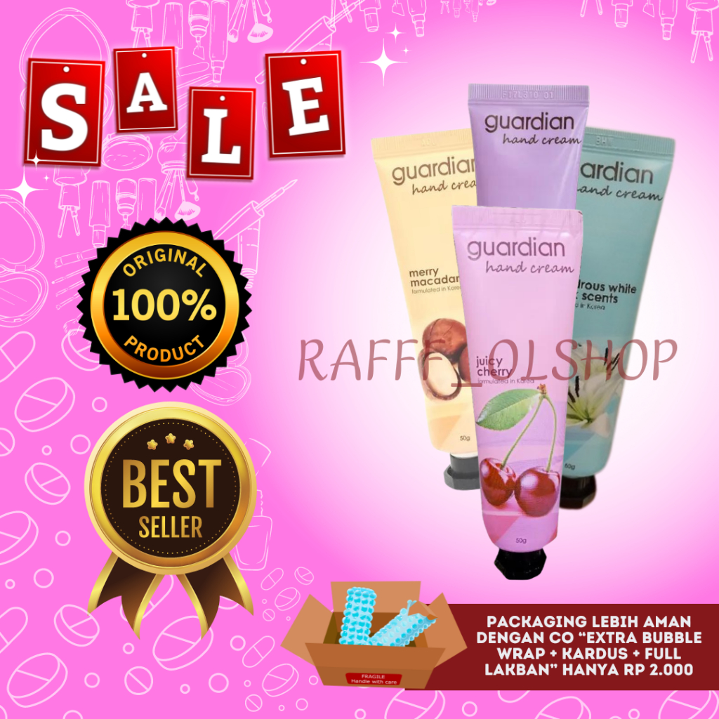 Jual GUARDIAN HAND CREAM 50 gram | Shopee Indonesia