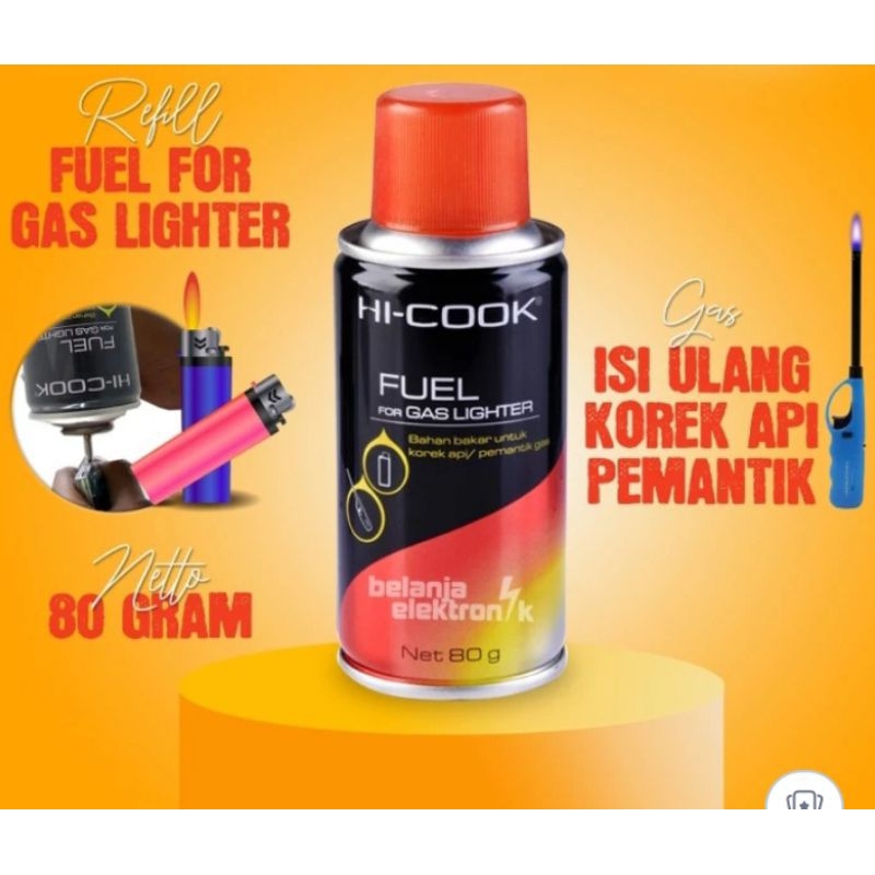 Jual Isi ulang Gas Korek api atau pemantik kompor | Shopee Indonesia
