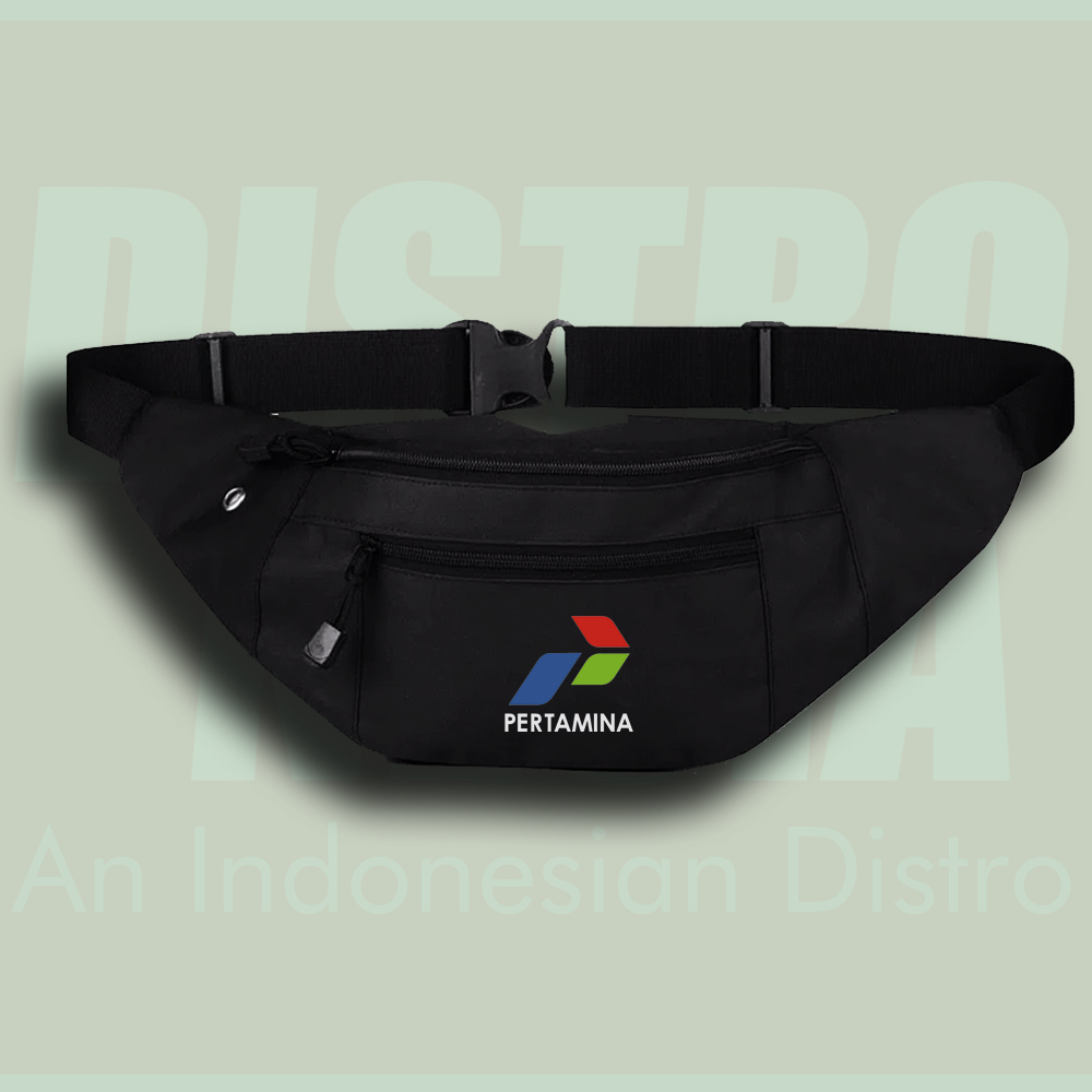 Jual Tas Pertamina Waistbag Selempang Premium Pertamini | Shopee Indonesia