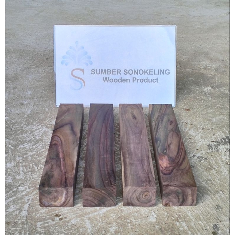 Jual Kayu SONOKELING Tebal 2,5cm Lebar 6cm Panjang 20cm | Shopee Indonesia