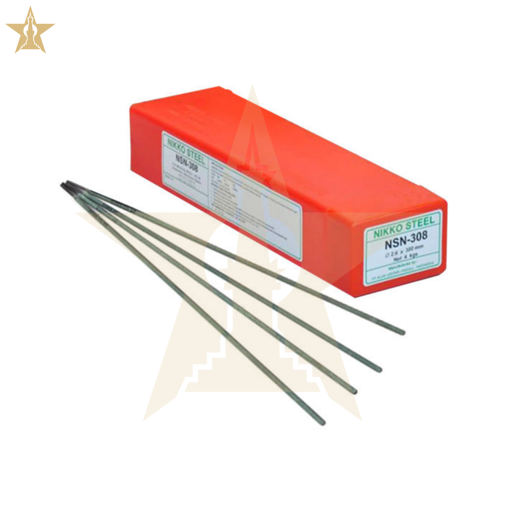 Jual Kawat Las Stainless Nikko NSN308 2.6MM (1KG) 300MM | Shopee Indonesia