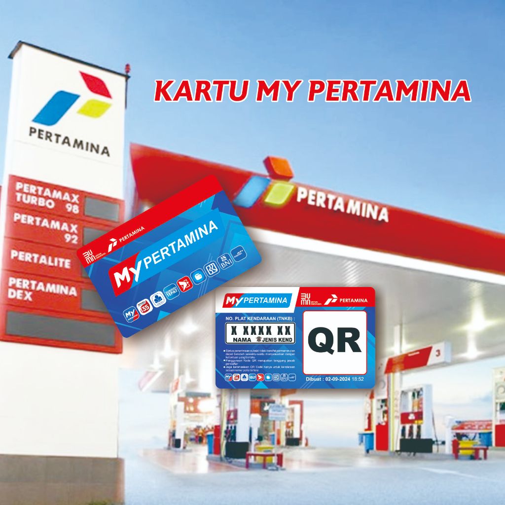 Jual KARTU MY PERTAMINA // PVC CARD | Shopee Indonesia