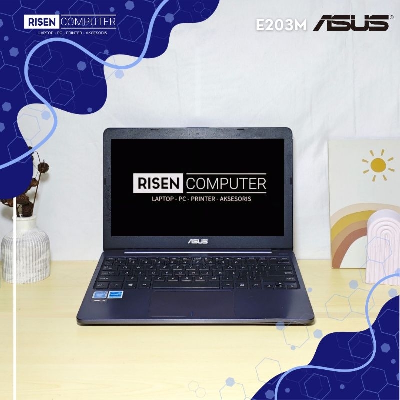 Jual Second LAPTOP ASUS E203M Intel Celeron N4000 RAM 4GB SSD 128GB 11 ...